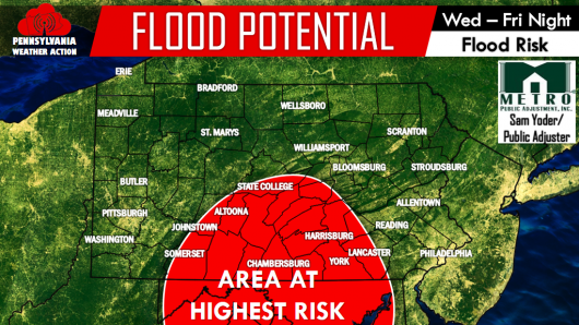 Potentially Flooding Rainfall On The Way