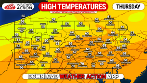 Near-Record High Temperatures Expected This Week Before Winter Makes a ...