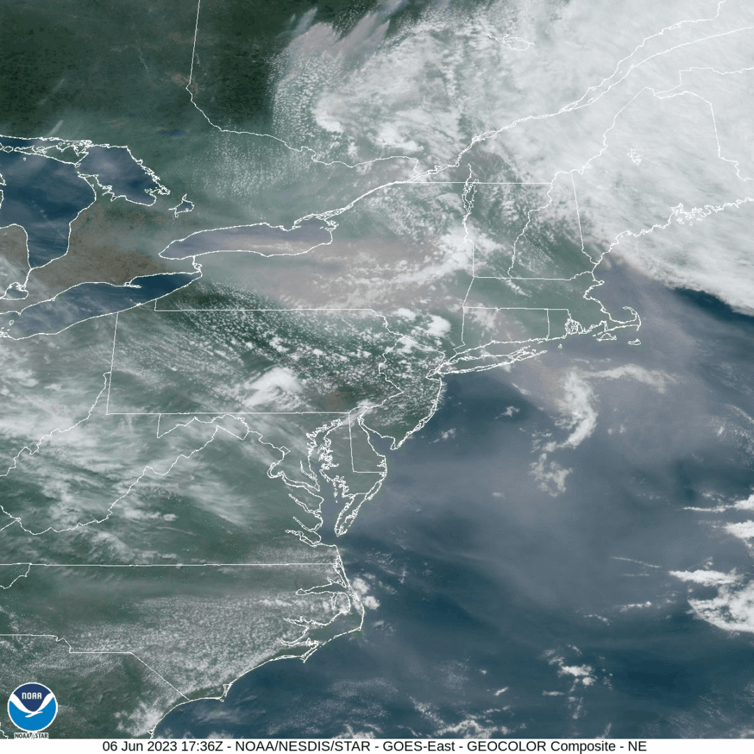 Large Plume of Thick Wildfire Smoke Expected To Push into Pennsylvania ...