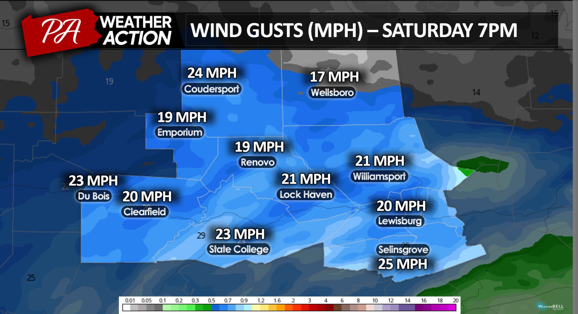 Whiteout Washout - A Look at Saturday Evening - North Central PA - Sara ...