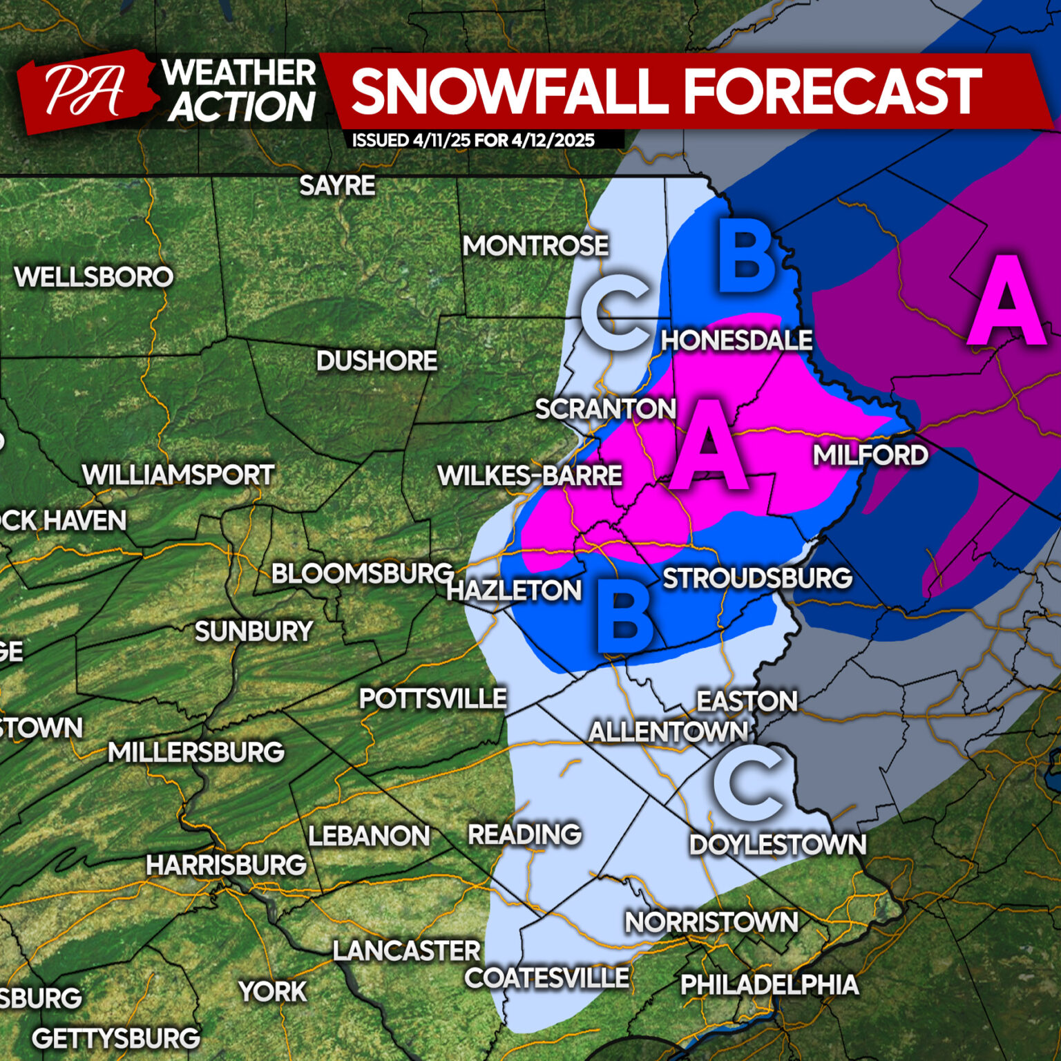 PA Weather Action - #1 Independent Weather Source in PA