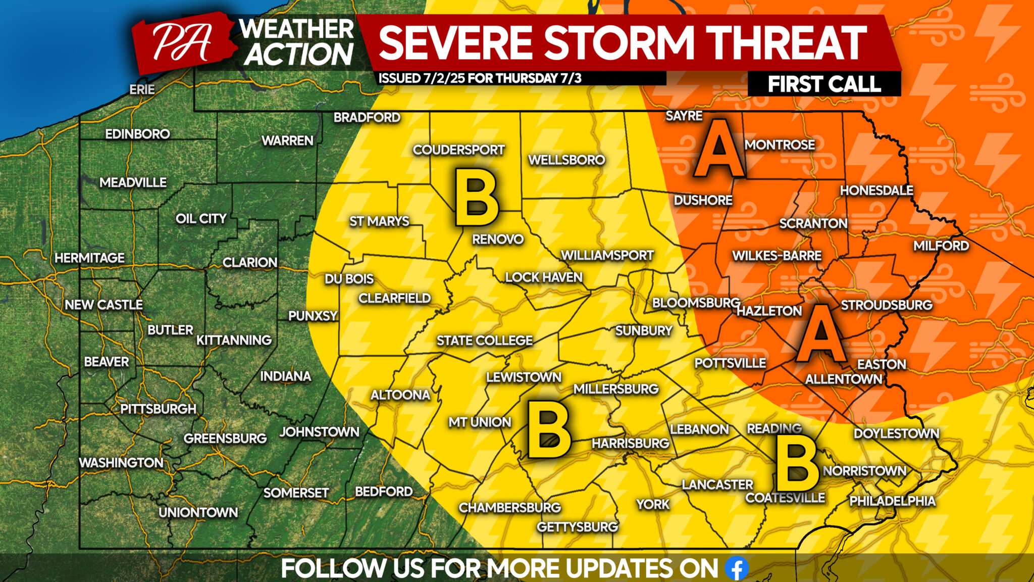 Radar - PA Weather Action