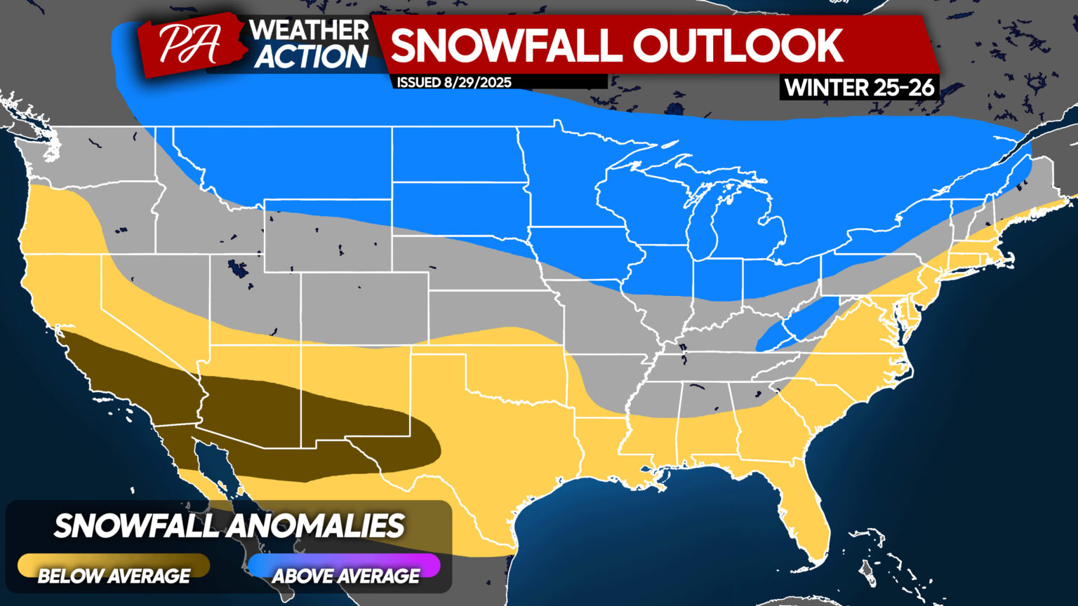 Winter Forecast 2025-26: A First Look - PA Weather Action