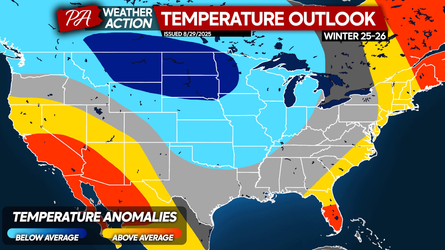 Winter Forecast 2025-26: A First Look - PA Weather Action
