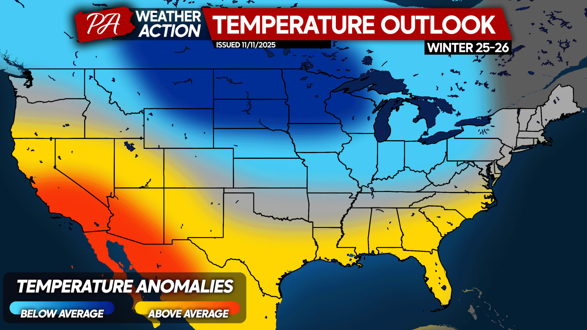 2025-2026 Winter Outlook in Pennsylvania: A Snowy Season At Last? - PA ...